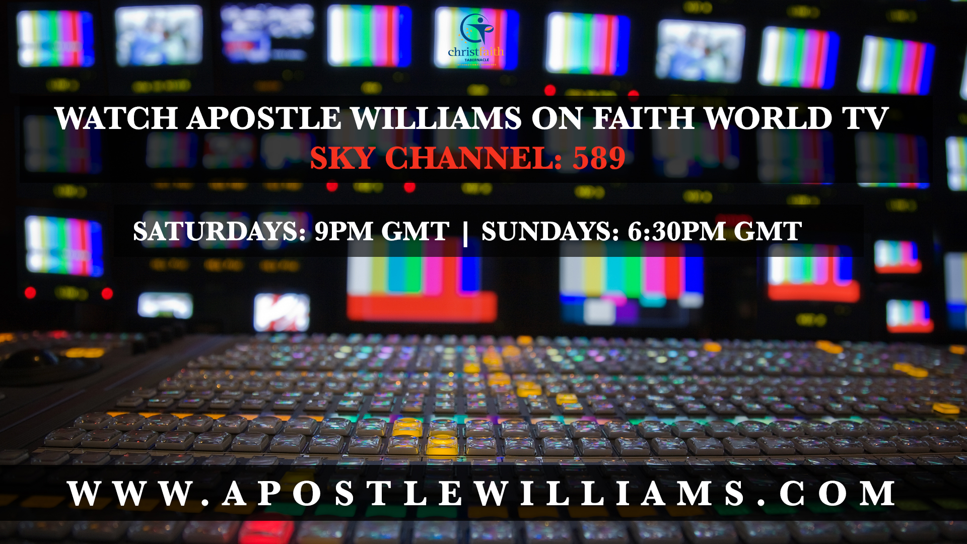 Faith World TV | APOSTLE ATB WILLIAMS